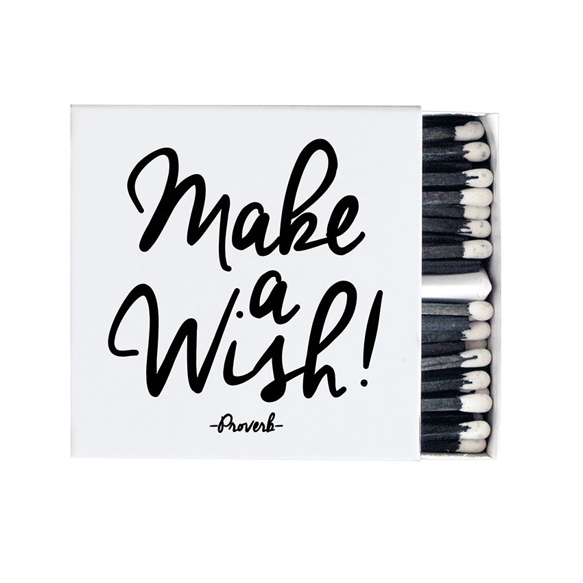 Matchboxes - Make A Wish – Garsnett Beacon Candle Co.