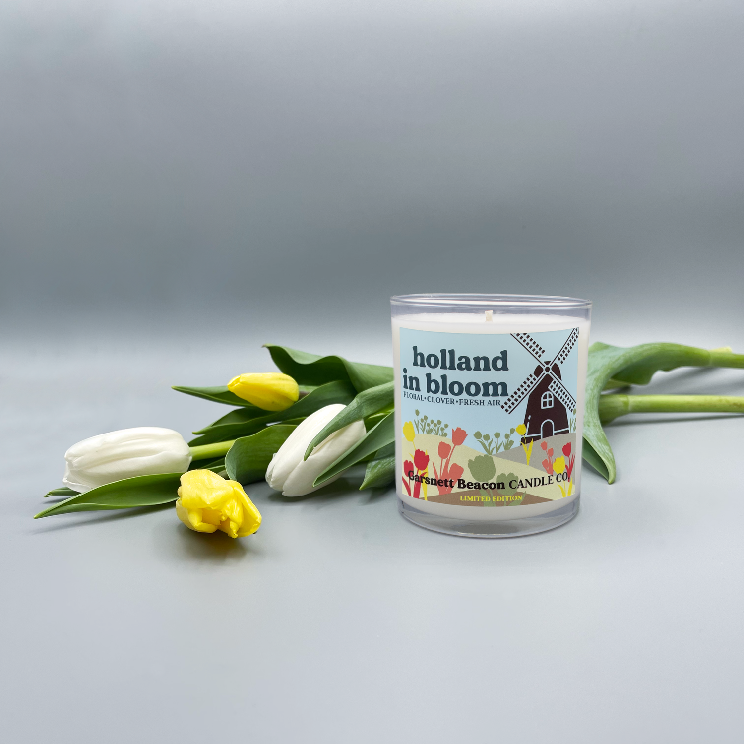 Holland in Bloom - New Limited Edition Candle! – Garsnett Beacon Candle Co.