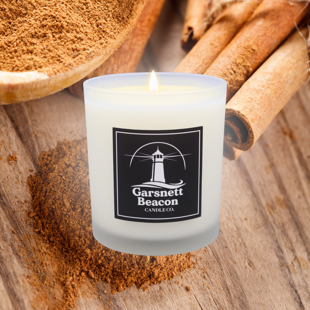 Cinnamon Scented Candle – Garsnett Beacon Candle Co.