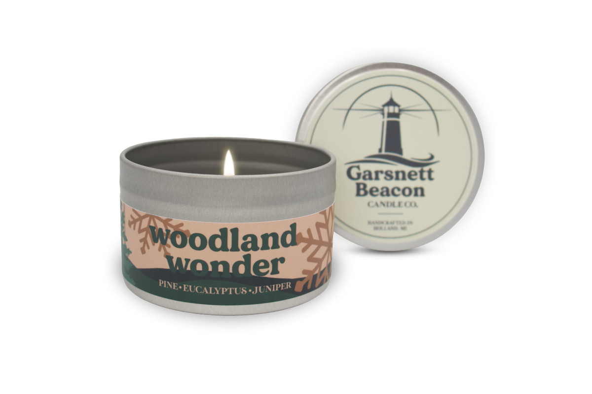 Woodland Wonder Candle - Pine, Eucalyptus, Juniper Scent – Garsnett ...